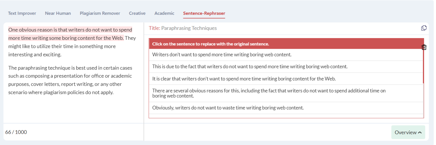 Paraphrasingtool.ai a Trusted Paraphraser - Copywriter Collective
